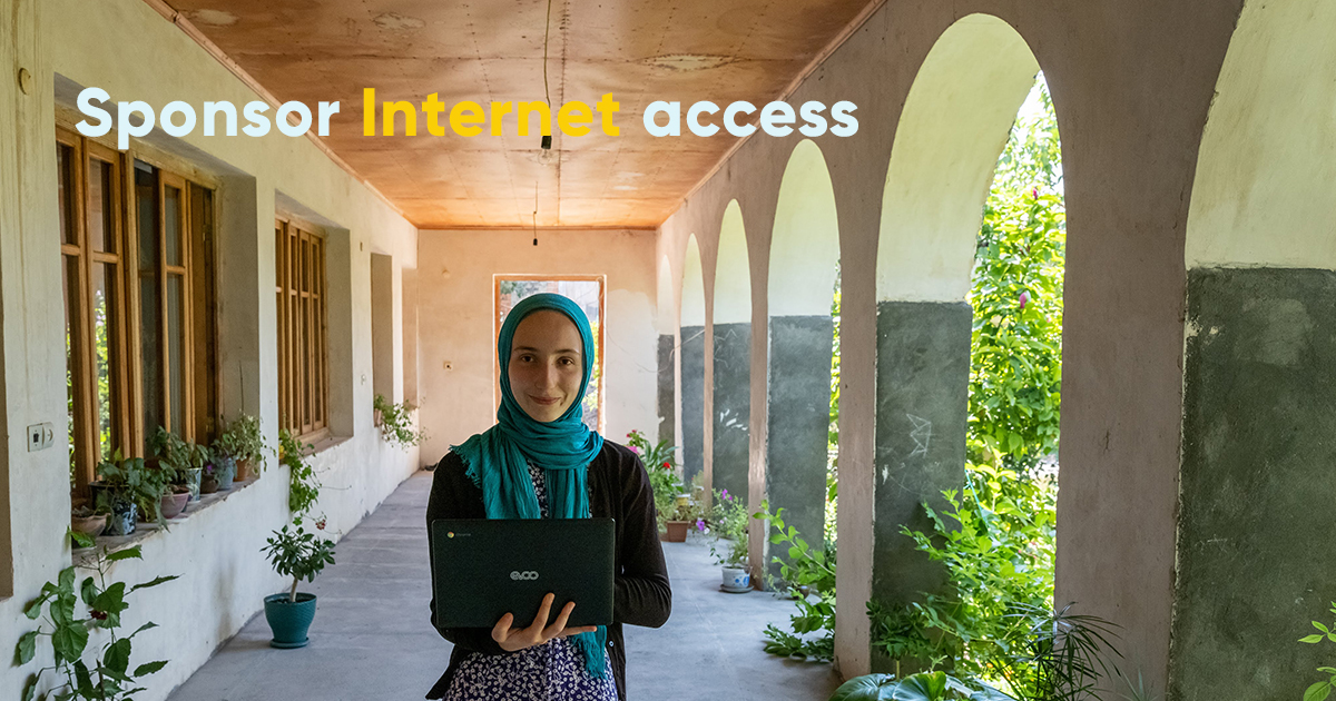 Give Internet access